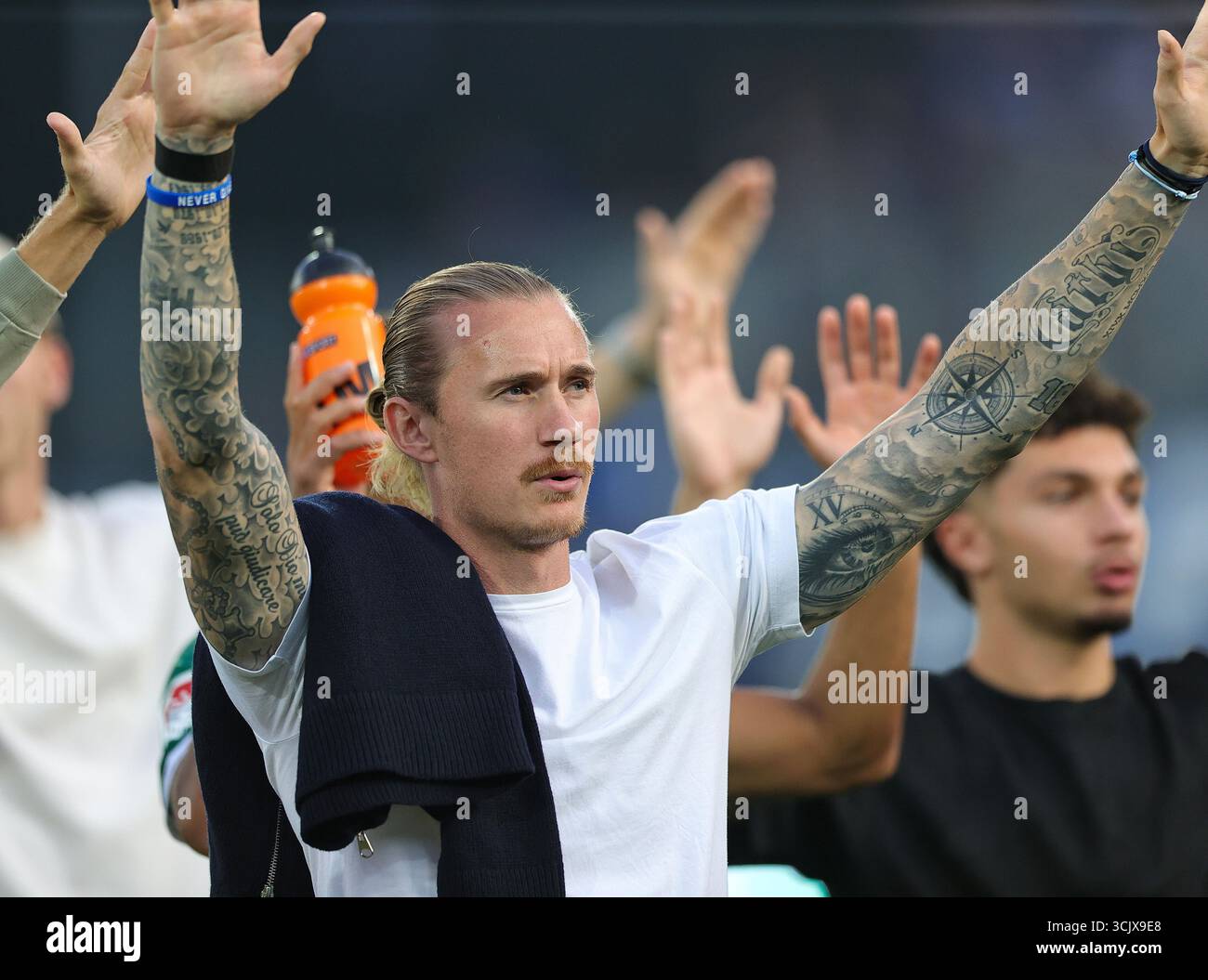 firo: 08.08.2025 Football, Football 2.Bundesliga second Bundesliga ...