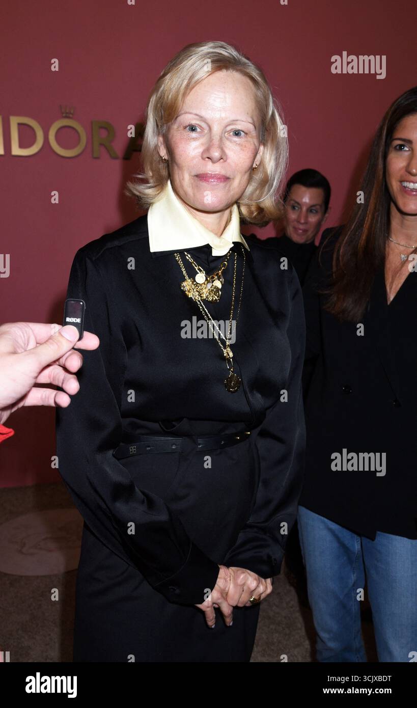 Pam Anderson at Pandora Celebrates Talisman Collection Launch at Halo ...