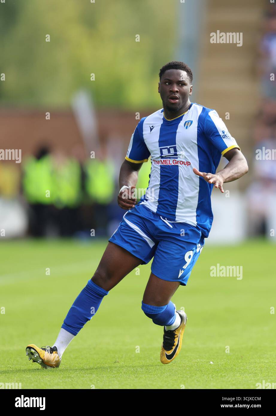 Colchester United's Samson Tovide during the Sky Bet League Two match ...
