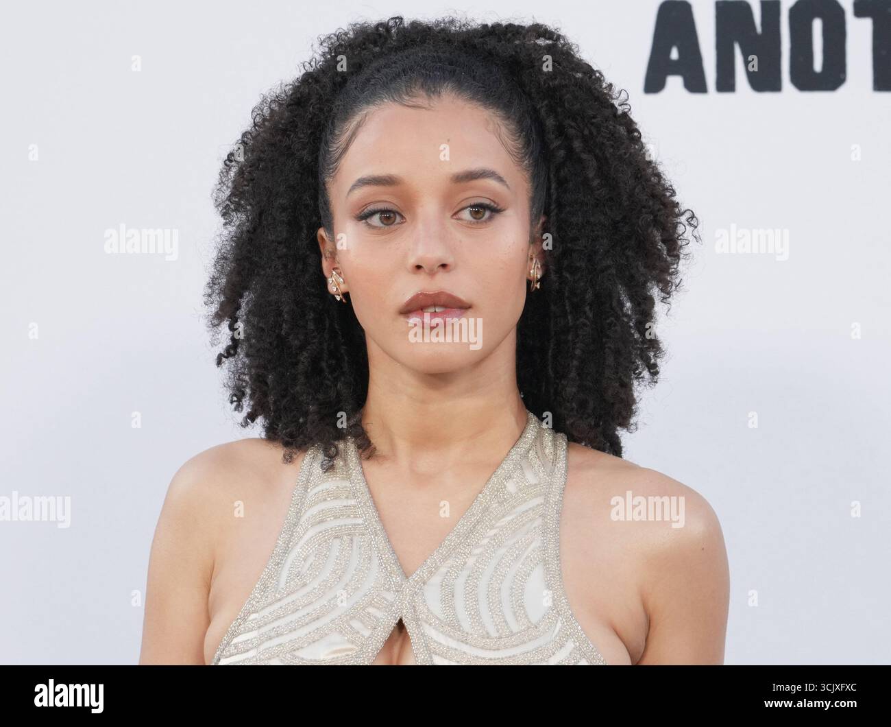 Chase Infiniti arrives at the Warner Bros' ONE BATTLE AFTER ANOTHER ...