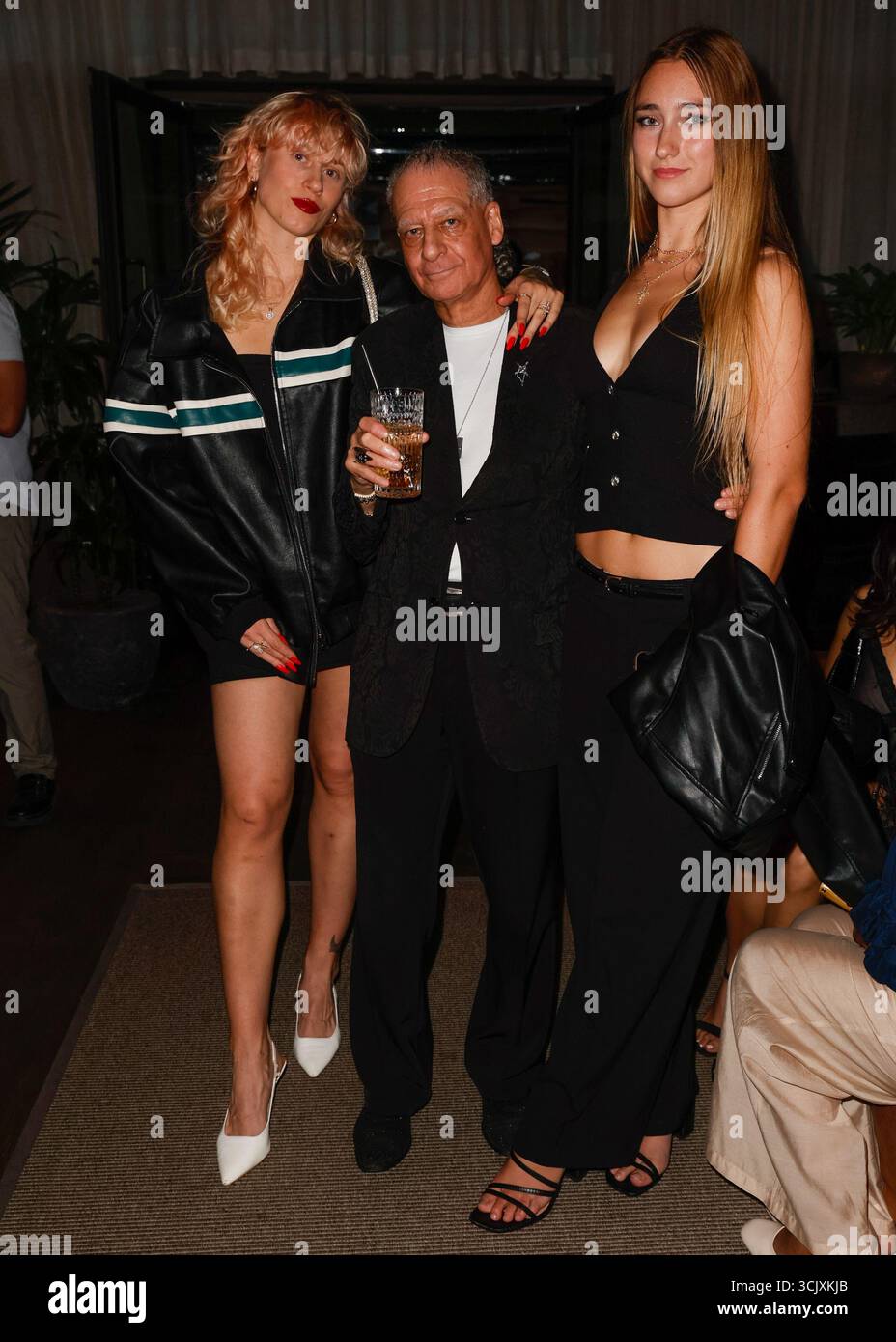 (L) Liisel Nelis, (C) Alan Enfield and (R) Eva Hooper attend the ...