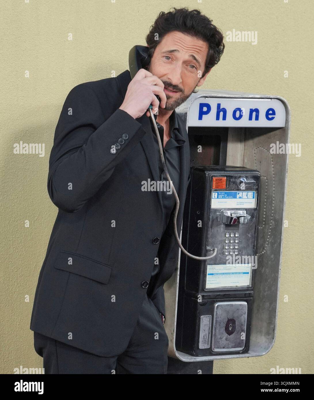 Adrien Brody arrives at the Warner Bros' ONE BATTLE AFTER ANOTHER World ...