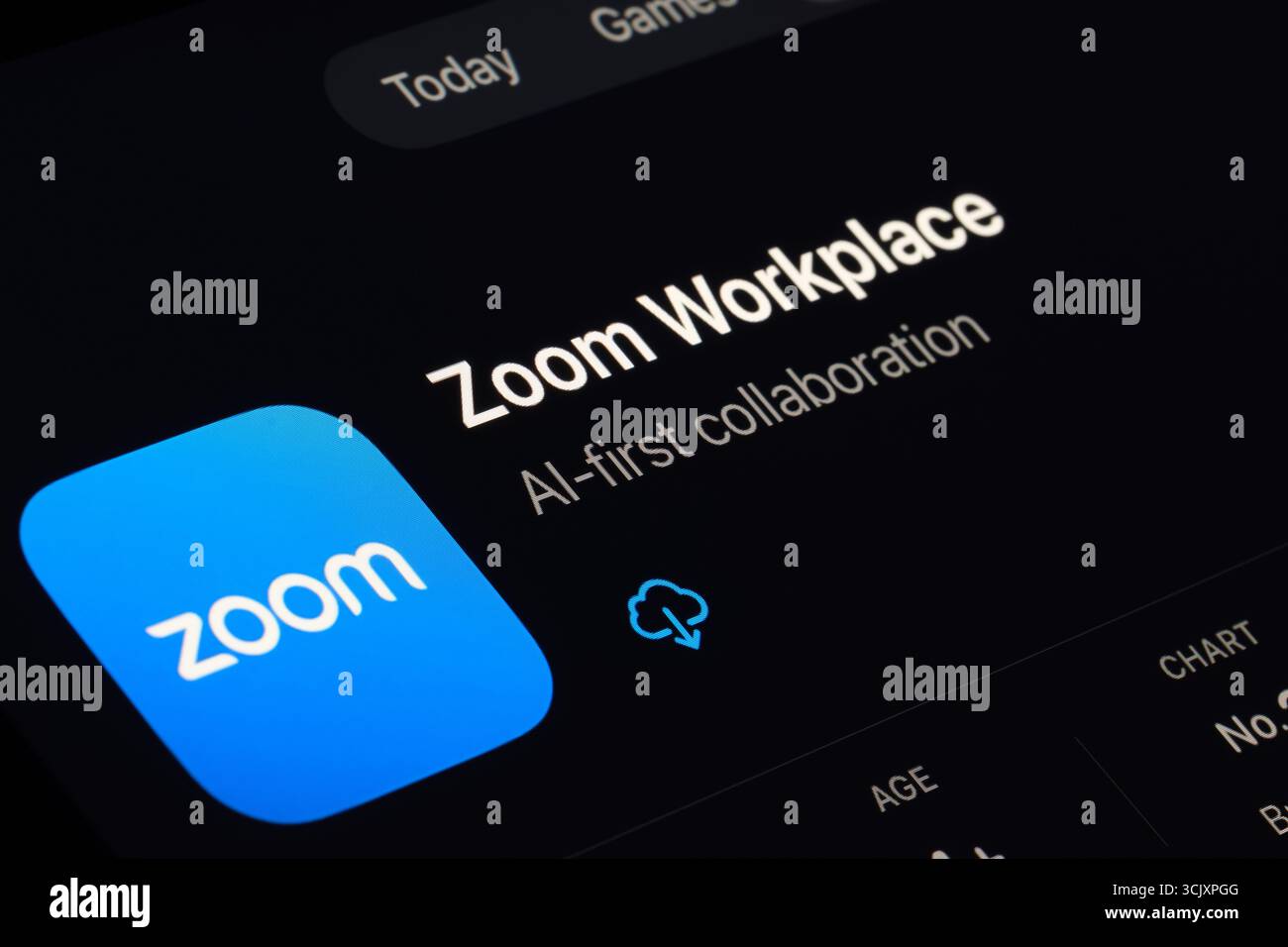 Zoom Workplace app Stock Photo - Alamy