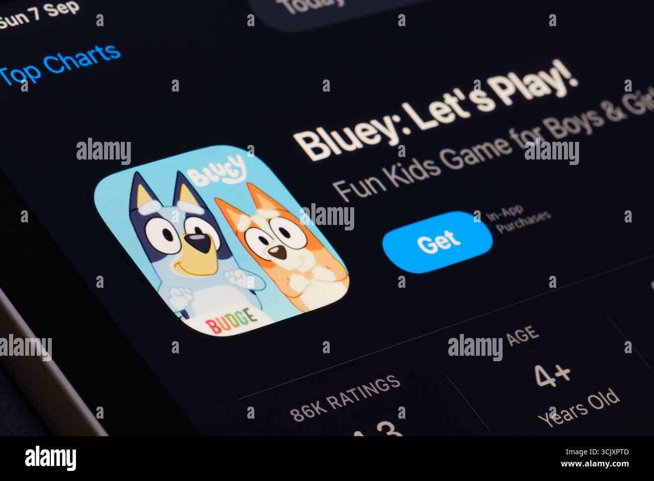 Bluey cartoon hi-res stock photography and images - Alamy