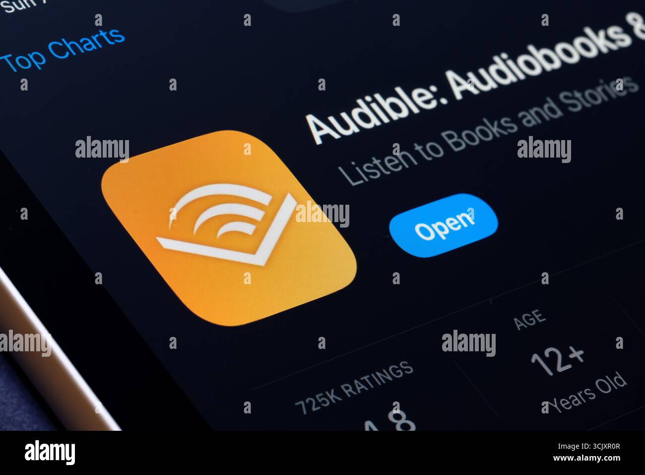 Audible app logo hi-res stock photography and images - Alamy