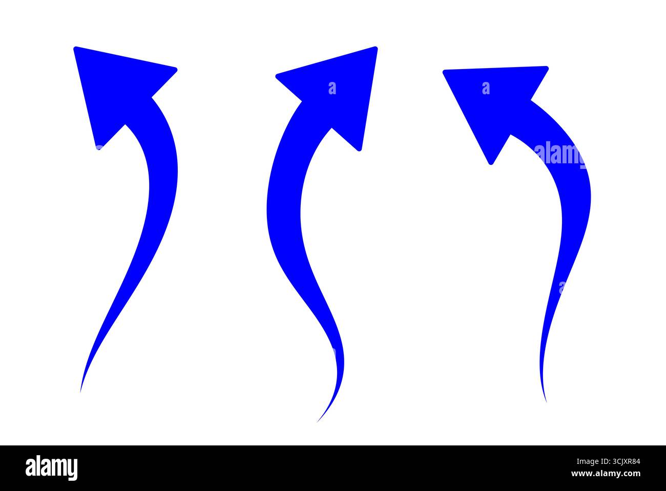Icon curved arrows vector hi-res stock photography and images - Alamy