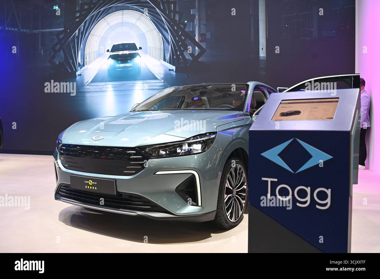 Opening on September 9, 2025, with the Turkish automaker TOGG's stand ...