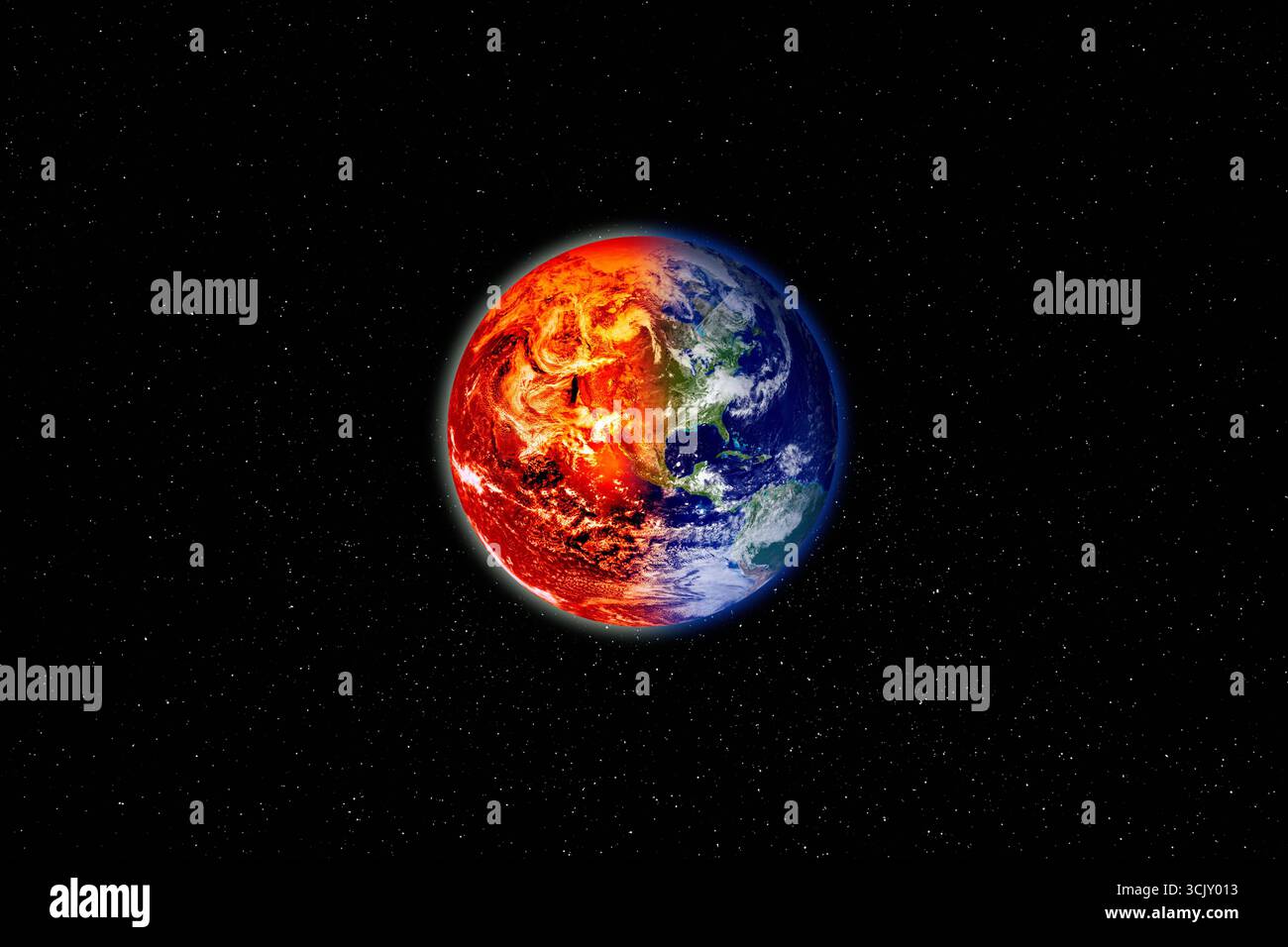 Climate change brings hot and cold climates Stock Photo - Alamy