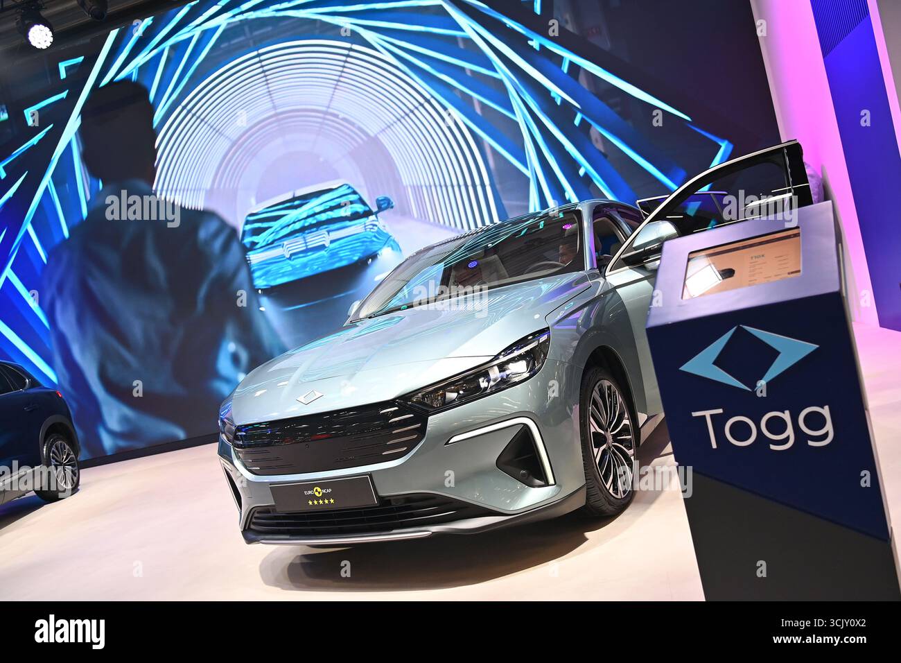 Opening on September 9, 2025, with the Turkish automaker TOGG's stand ...