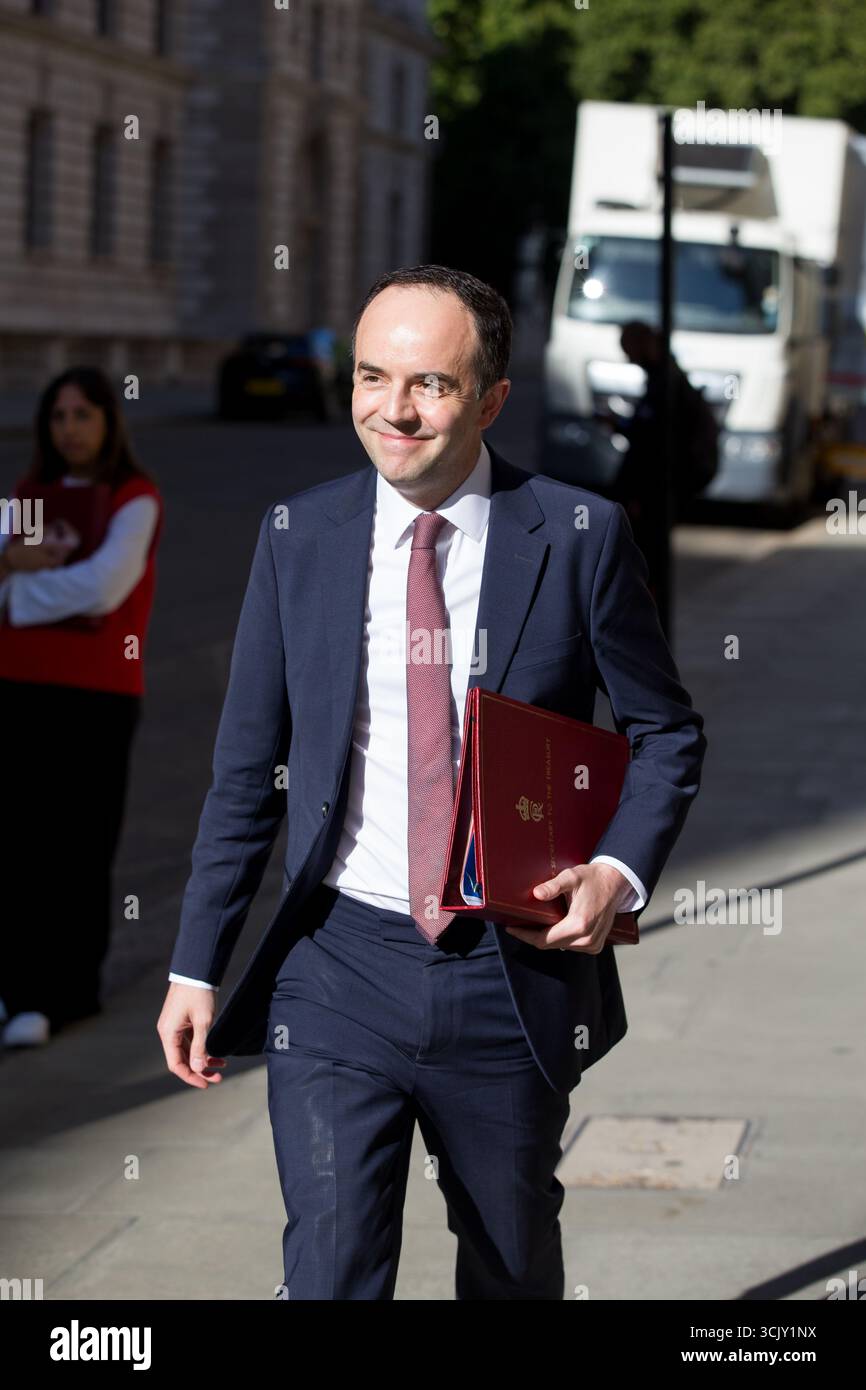 London, England,9th Sep 2025 James Murray, Chief Secretary to the ...