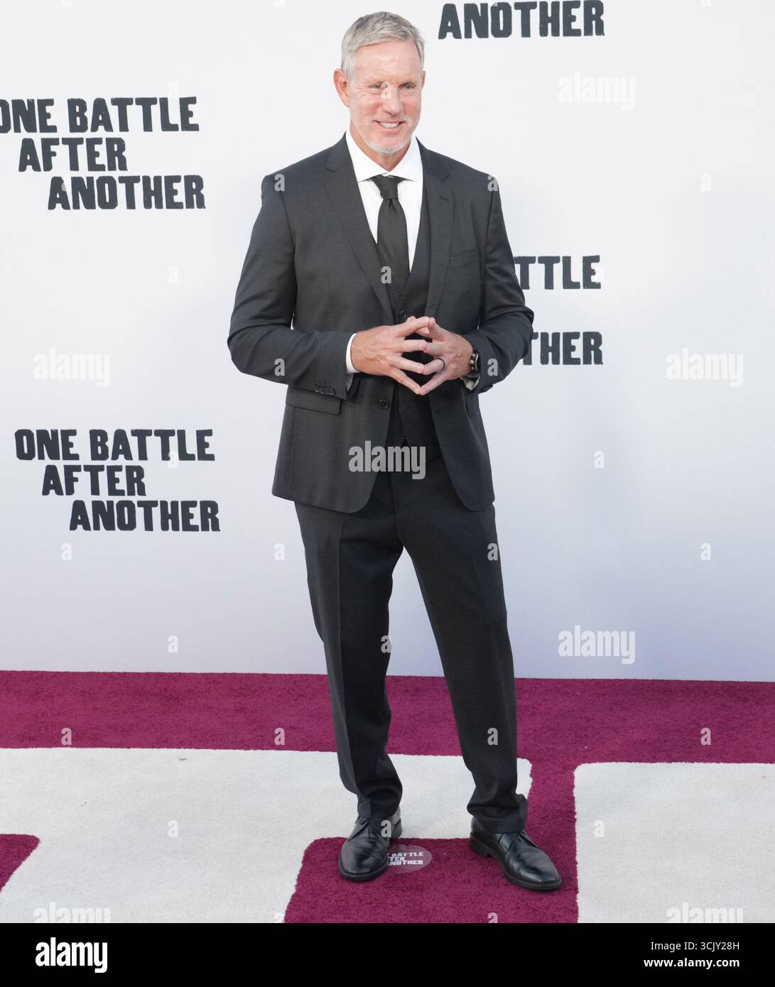 James Raterman arrives at the Warner Bros' ONE BATTLE AFTER ANOTHER ...