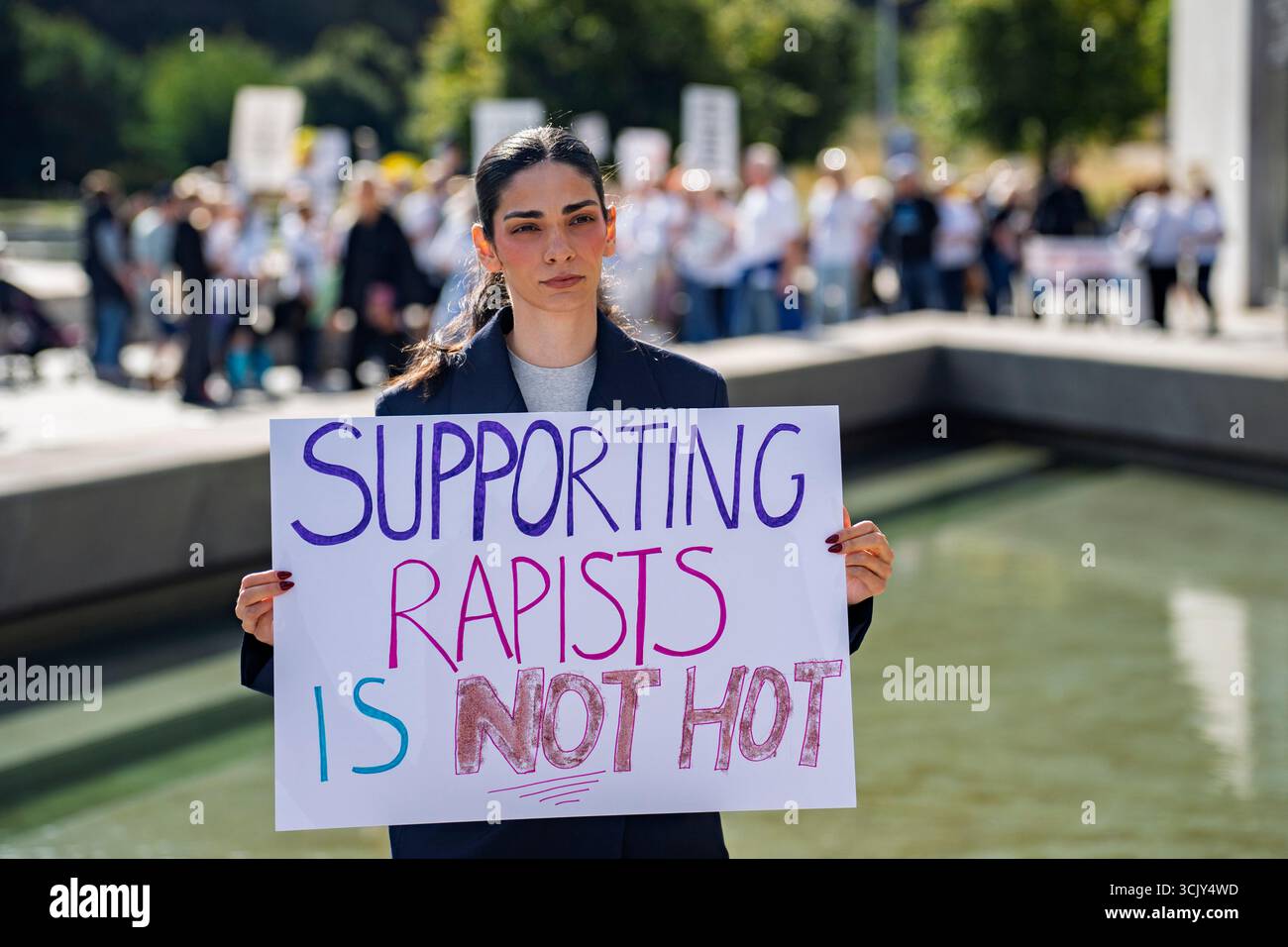 Edinburgh, Scotland, UK. 9th Sept 2025. Ellie Wilson a campaigner for ...