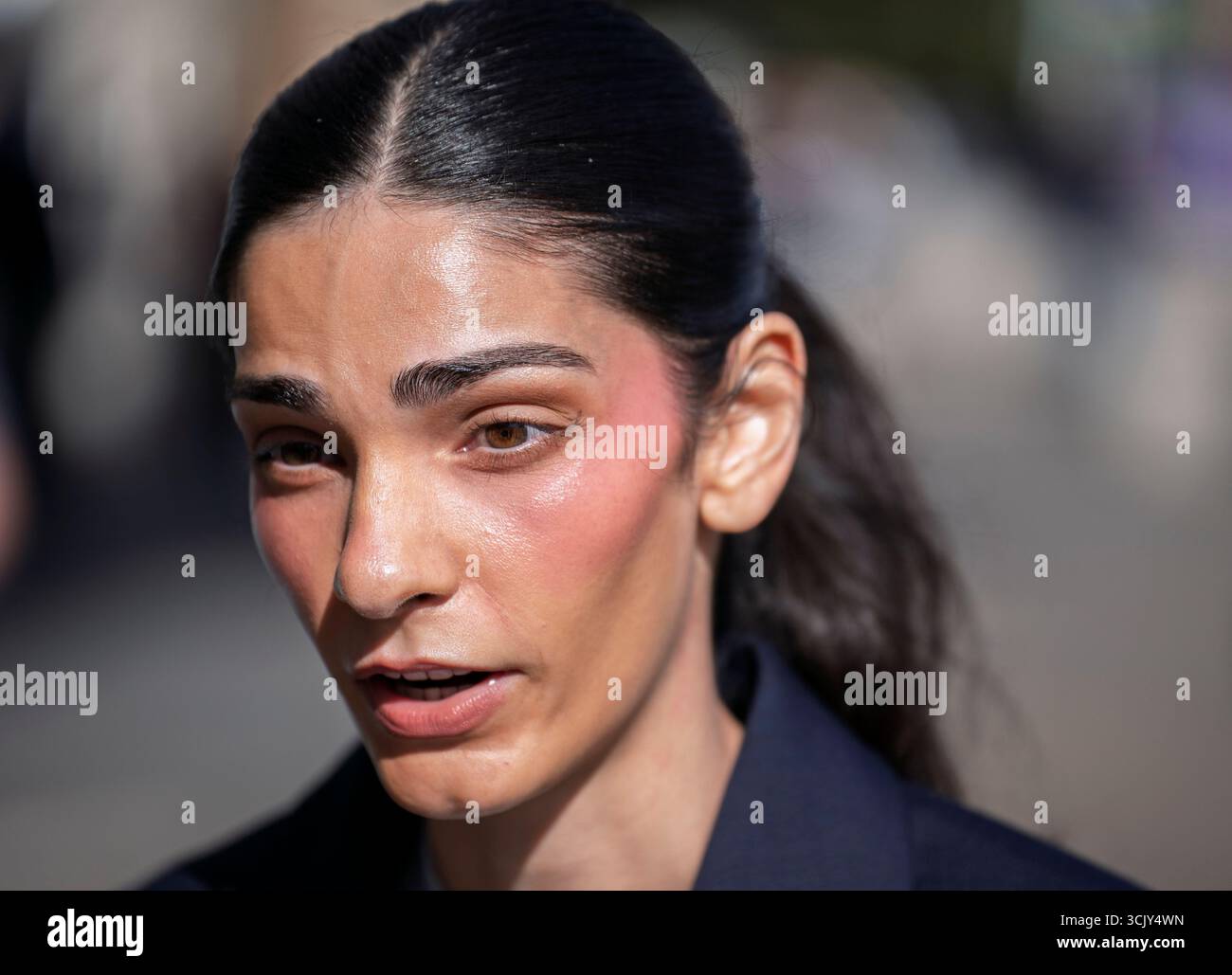 Edinburgh, Scotland, UK. 9th Sept 2025. Ellie Wilson a campaigner for ...