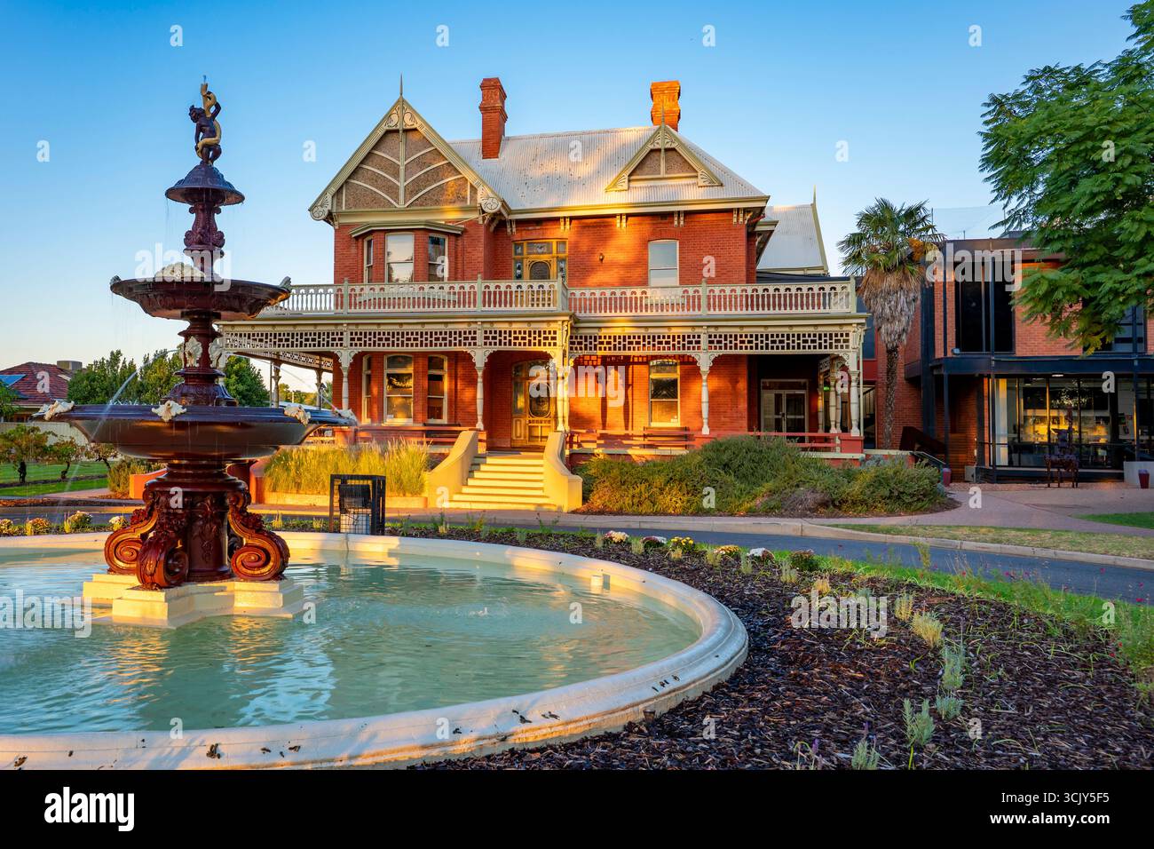 The 1889 built Queen Anne Federation style former home of William ...