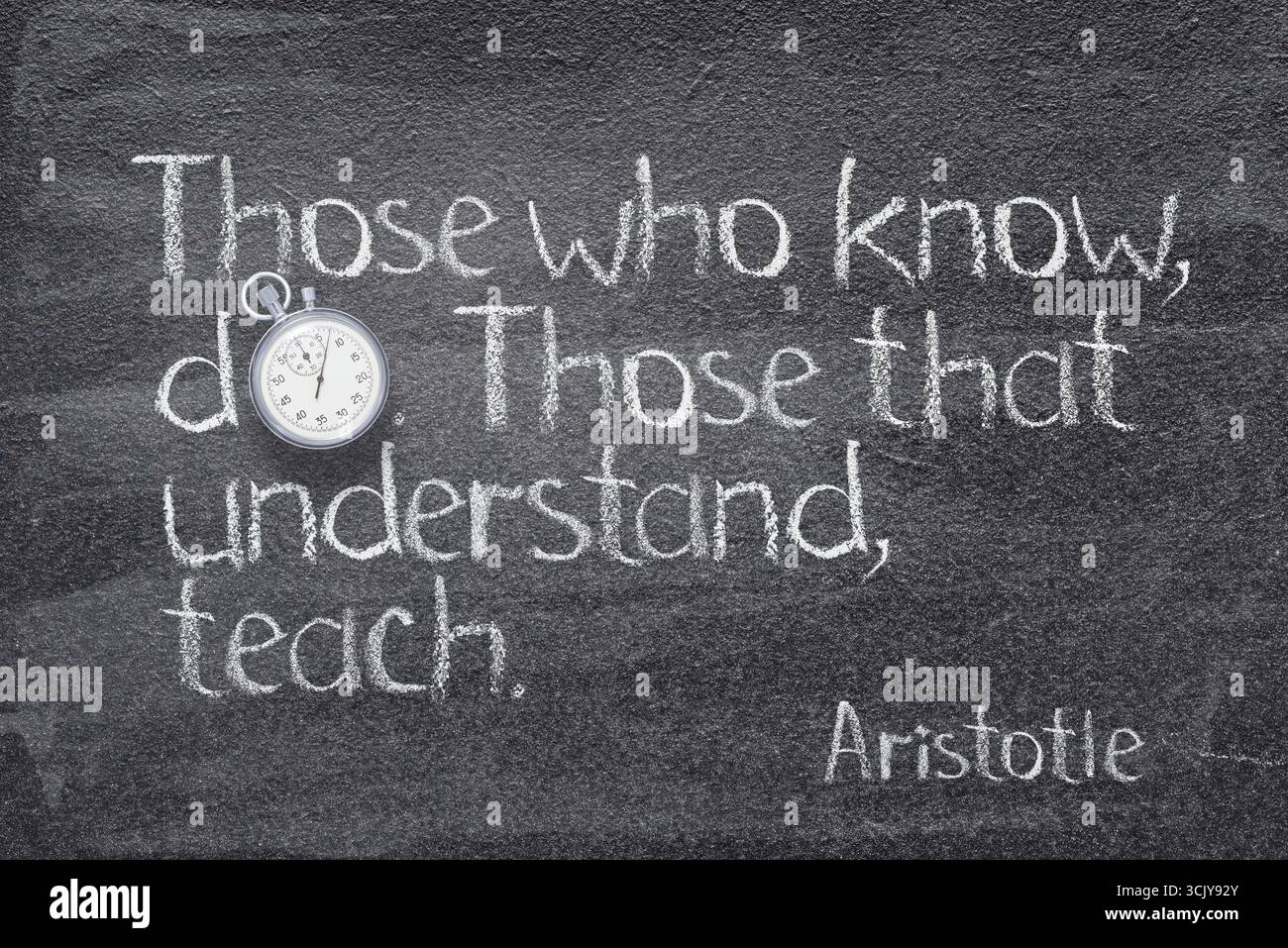 Those who know, do. Those that understand, teach - quote of ancient ...