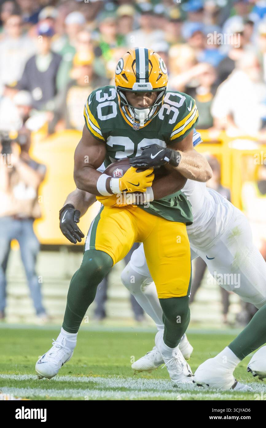 September 7, 2025: Green Bay Packers running back Chris Brooks (30 ...