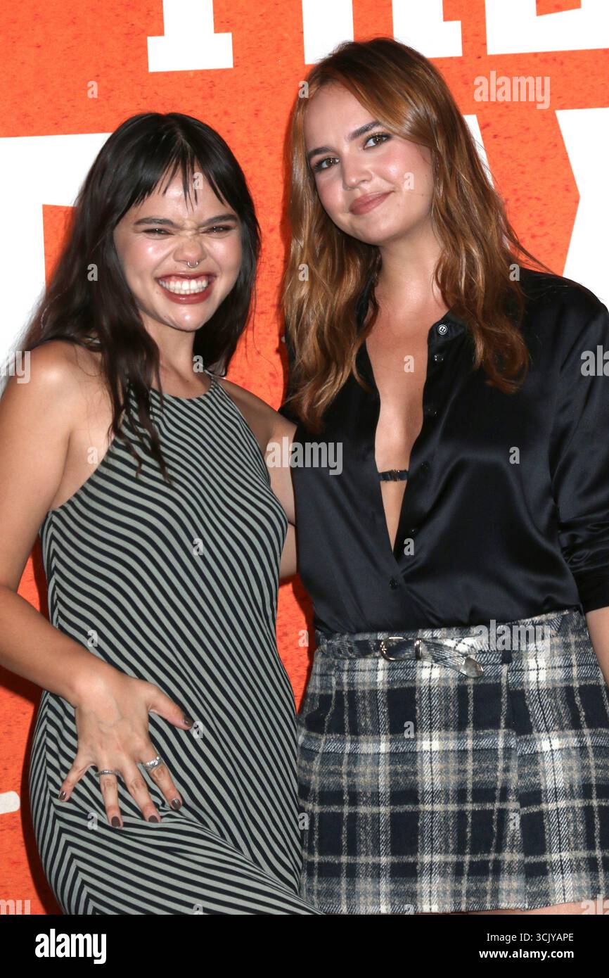 Los Angeles, USA. 8, September, 2025. Pictured left to right, Bailee ...