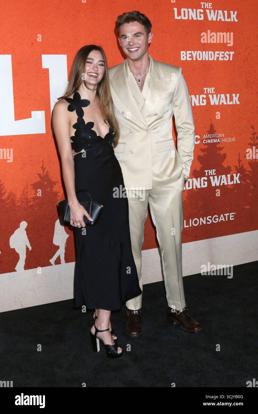 Los Angeles, USA. 8, September, 2025. Pictured left to right, Garrett ...