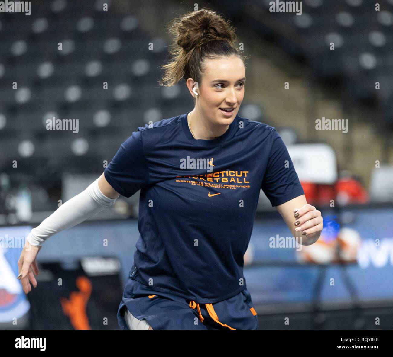 Sep 8, 2025; College Park, GA, USA; Marina Mabrey #3 and the ...