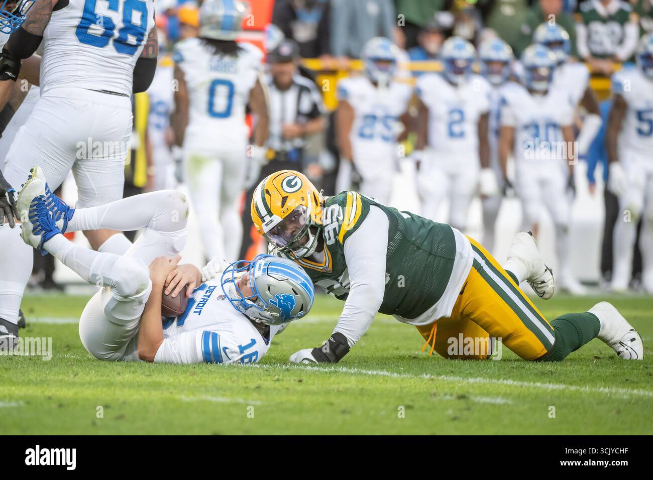 September 7, 2025: Green Bay Packers defensive tackle Devonte Wyatt (95 ...