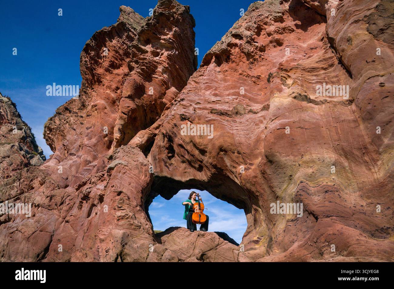 Cellist Laura van der Heijden, artist in-residence at this year's ...