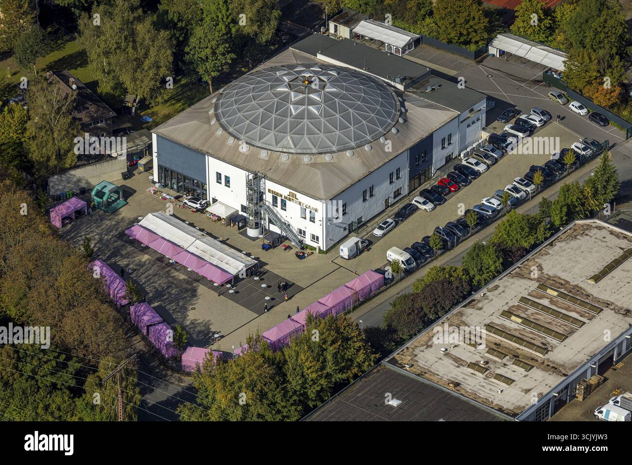 Aerial view, DITIB Central Mosque Essen, Merkez Mosque, In der ...