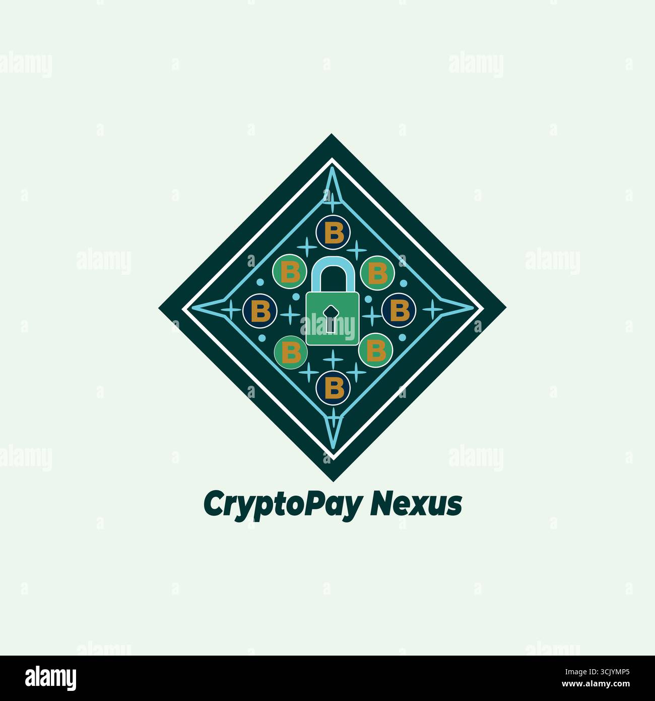 Blockchain interface Stock Vector Images - Alamy