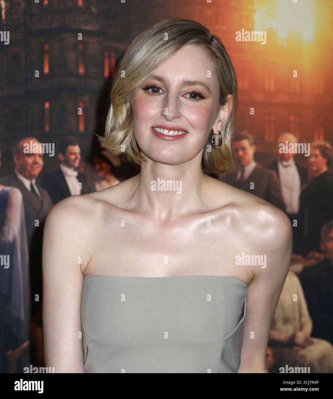 September 8, 2025, New York, New York, USA: Actor LAURA CARMICHAEL seen ...