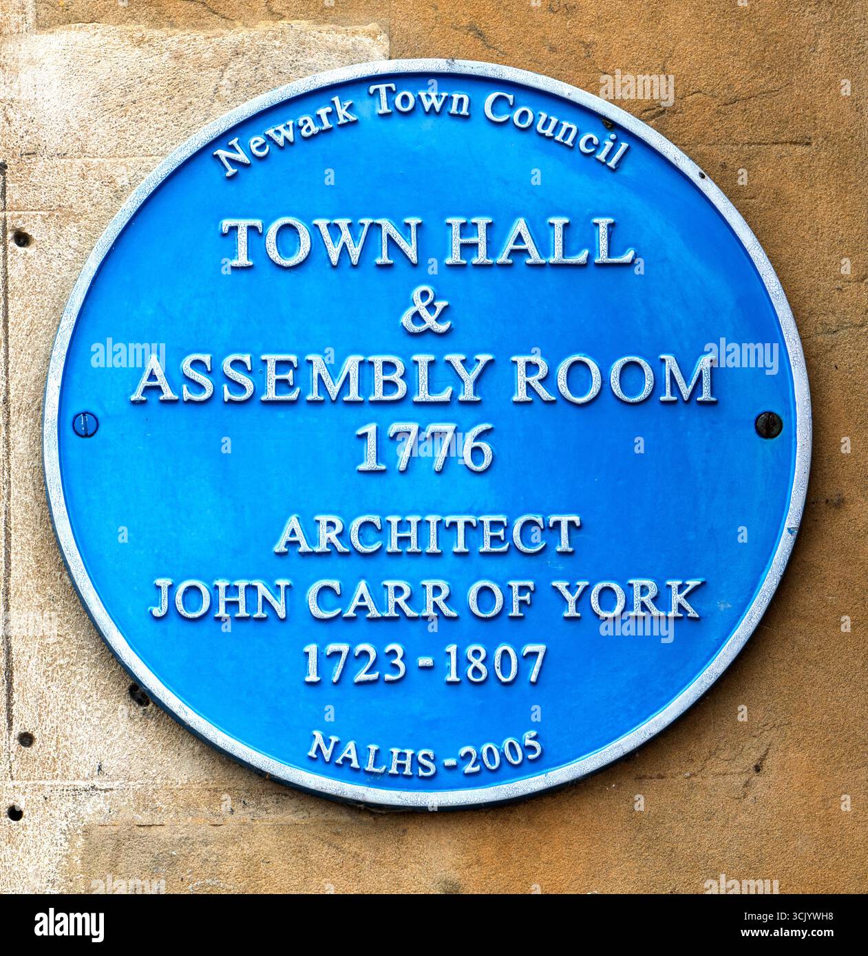Blue plaque newark hi-res stock photography and images - Alamy