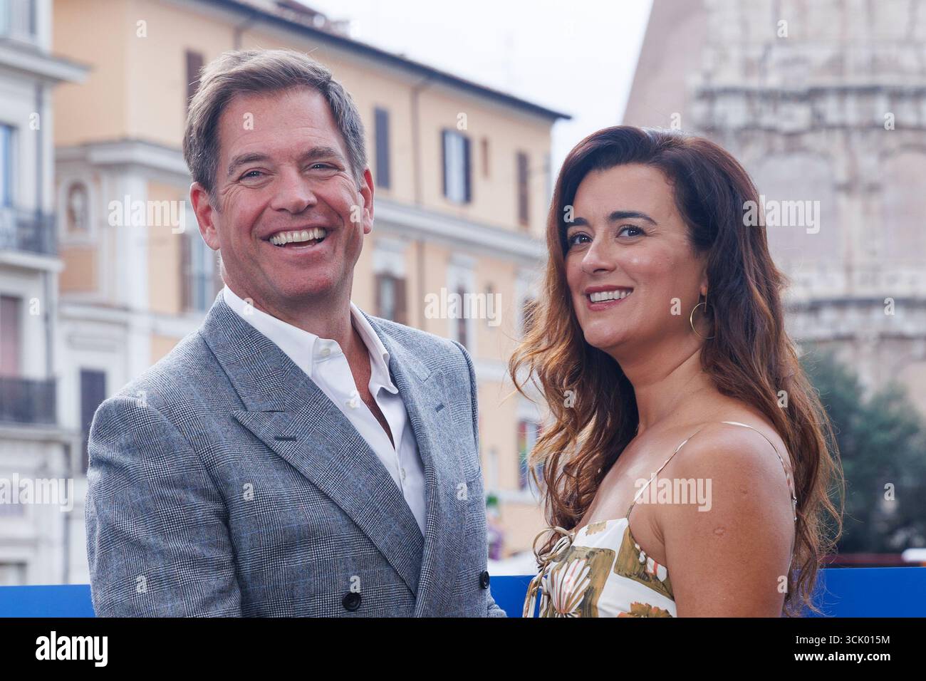 September 8, 2025, Rome, Rome, Italy: Michael Weatherly and Cote de ...