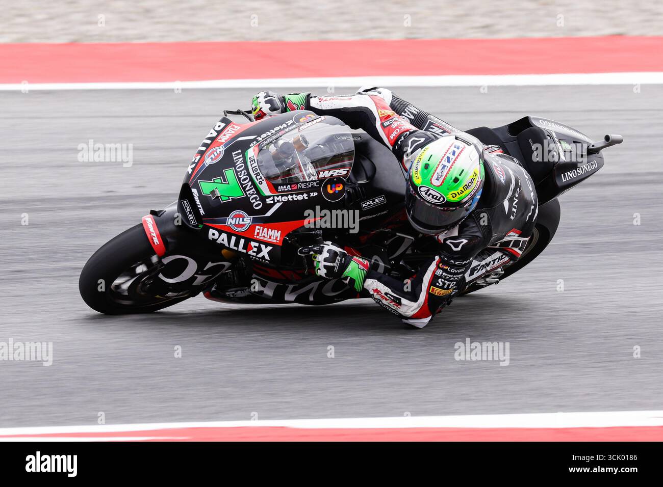 Barry Baltus from Belgium of Fantic Racing with Kalex during the MotoGP ...