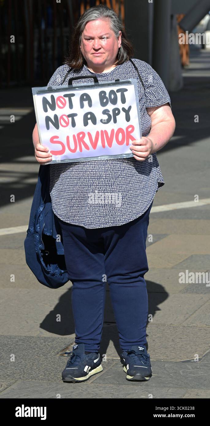UK: JIMS protest, Scottish Parliament, at Scottish Parliament in ...