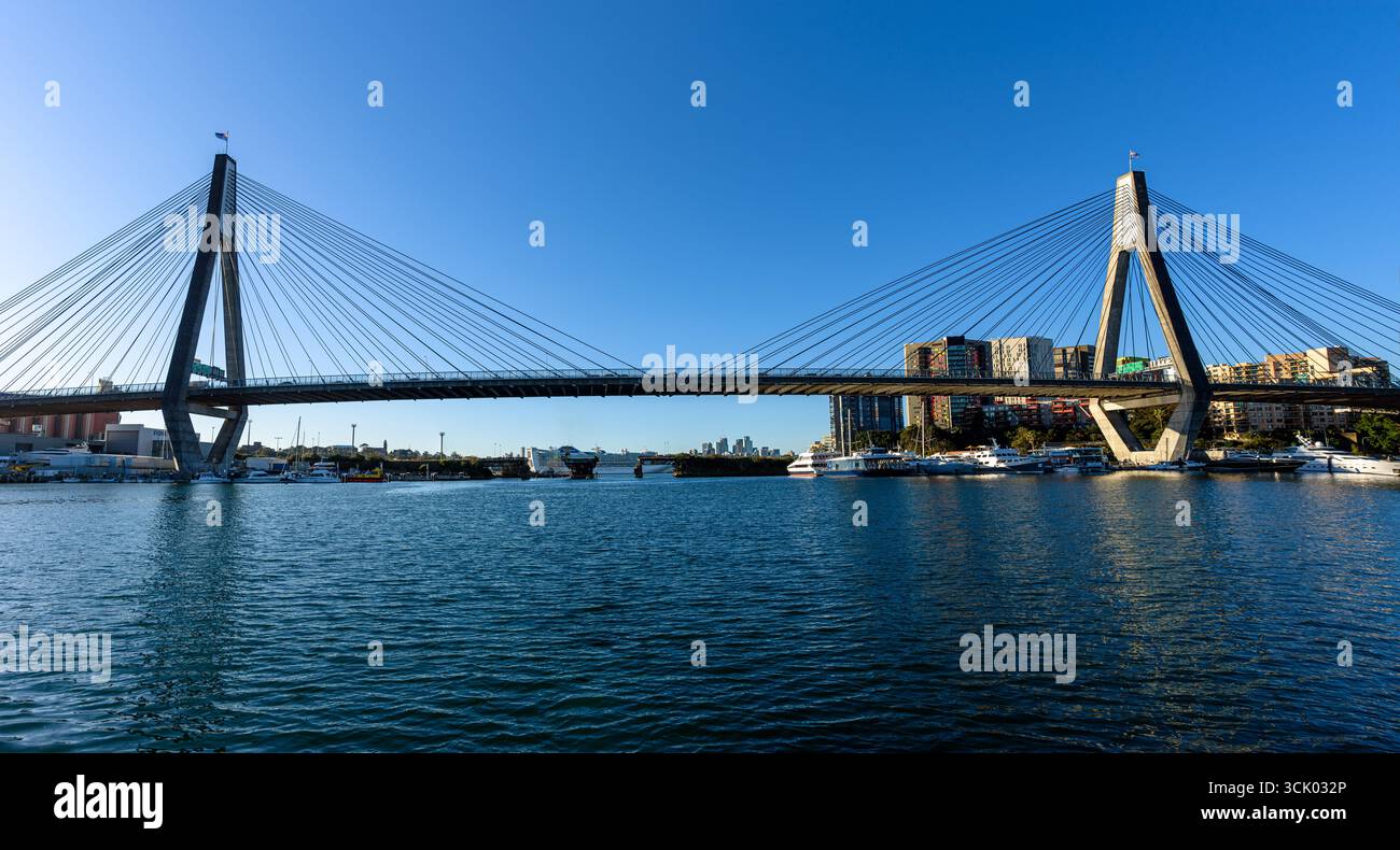 Anzac bridge sydney nsw hi-res stock photography and images - Alamy