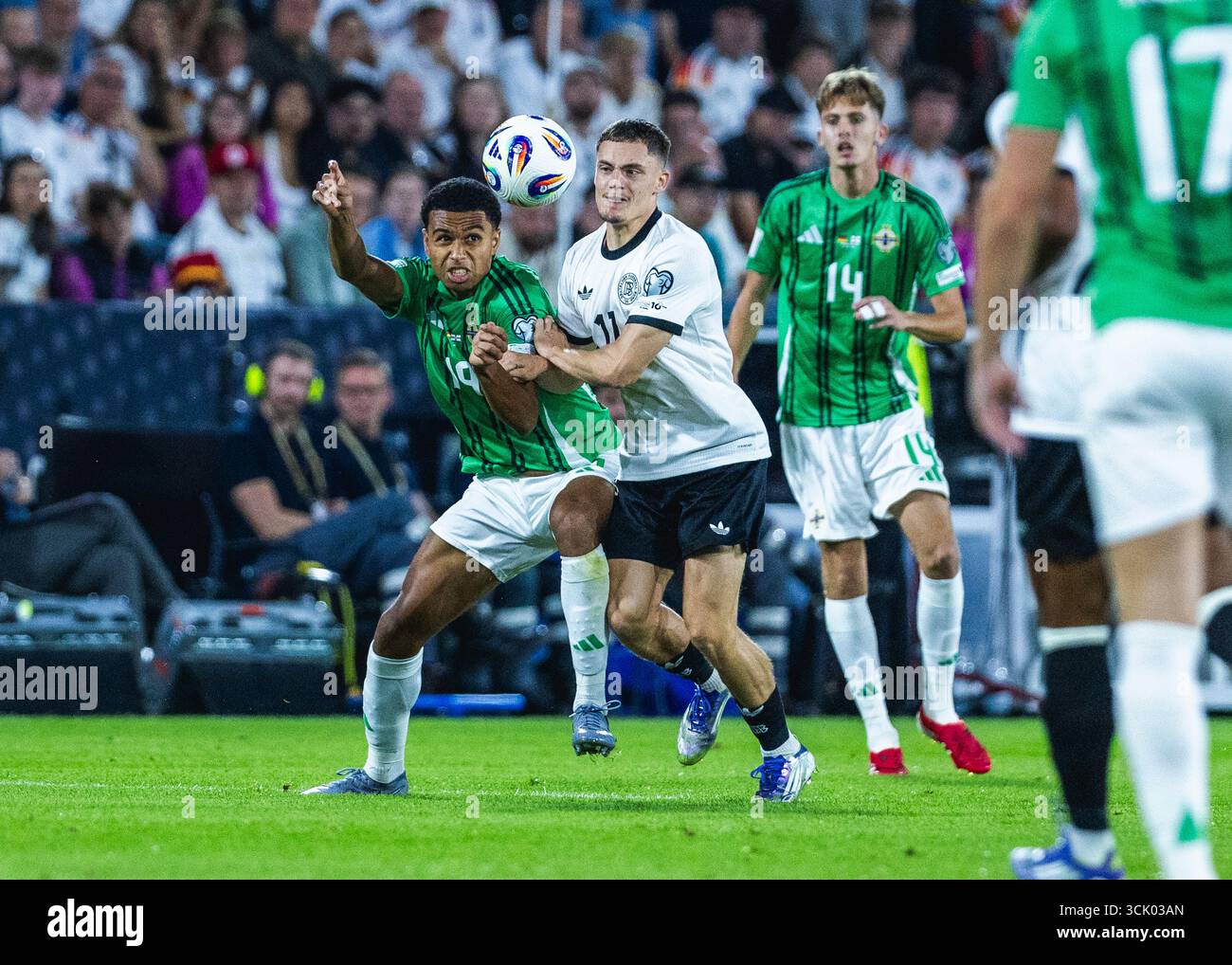 Cologne, RheinEnergieStadion, 07.09.2025: Shea Charles of Norther ...