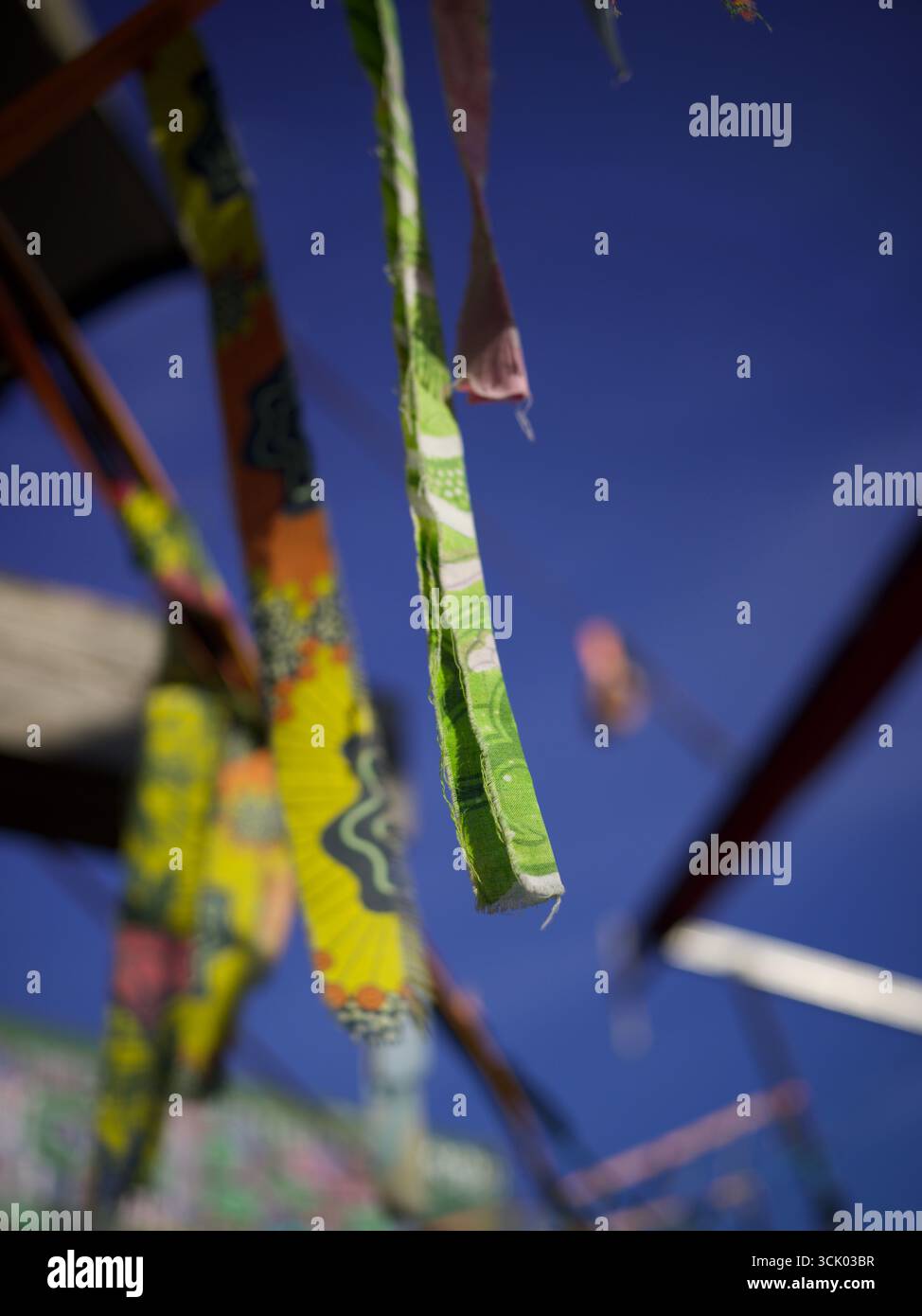 Bands and threads on the wind Stock Photo - Alamy