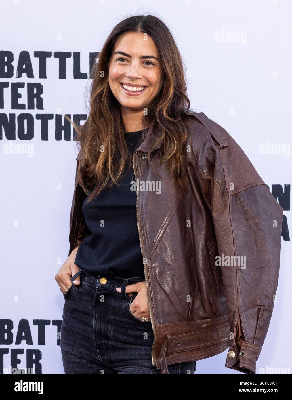 08 September 2025 . Hollywood, California - Lorenza Izzo At 'World Premiere Of Warner Bros. "One ...