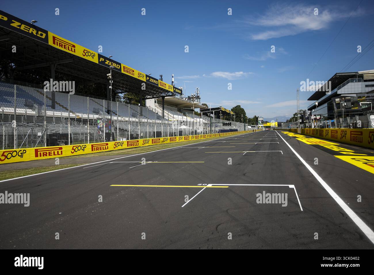 Monza track, piste, during the 2025 Formula 1 Pirelli Grand Premio dâ ...