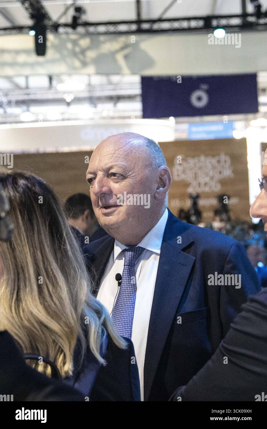 Milan, RHO FIERA opening of the new edition of Gastech, with US ...