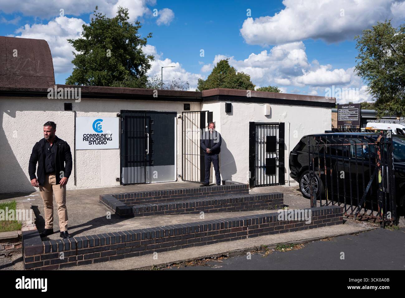 Security await to departure of the Duke of Sussex following a visit to ...