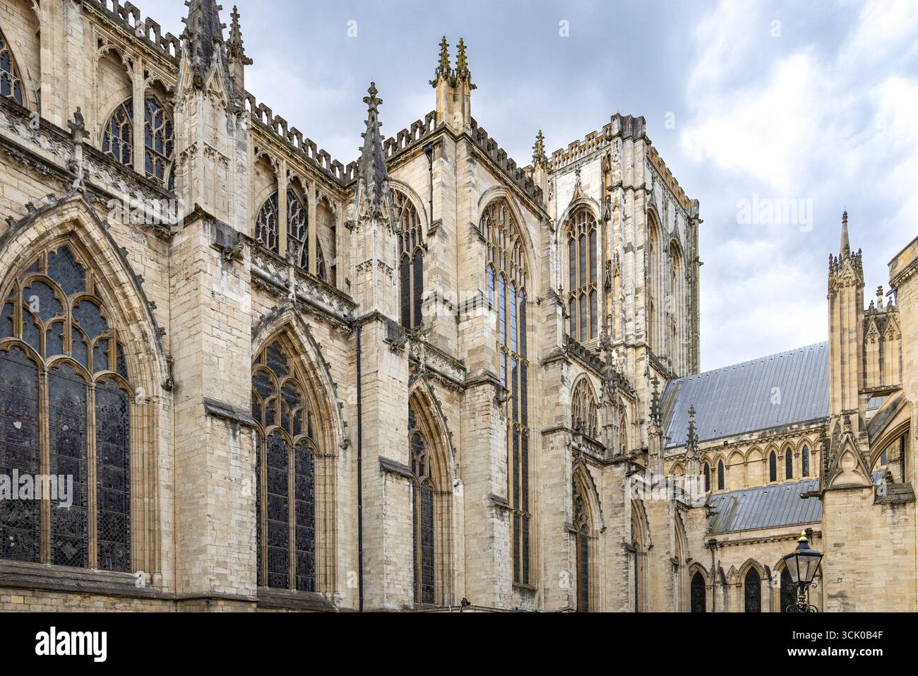 York Minster an iconic Gothic cathedral and popular British landmark in ...