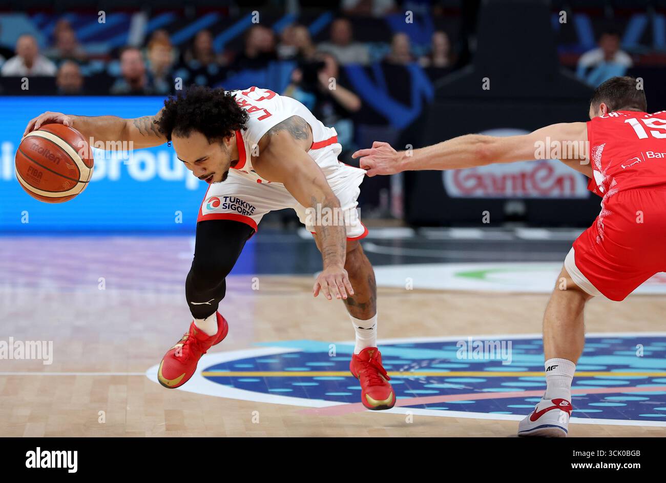 Turkey's Shane Larkin during FIBA Eurobasket 2025 round of 8 basketball ...