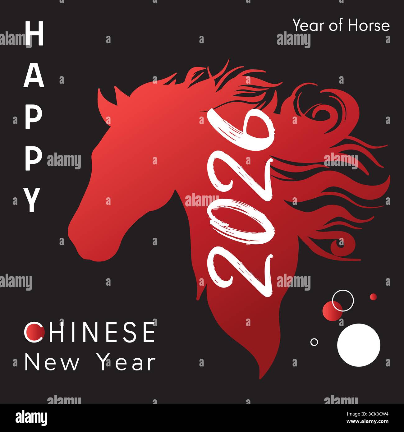 2026 chinese year fire horse hi-res stock photography and images - Alamy