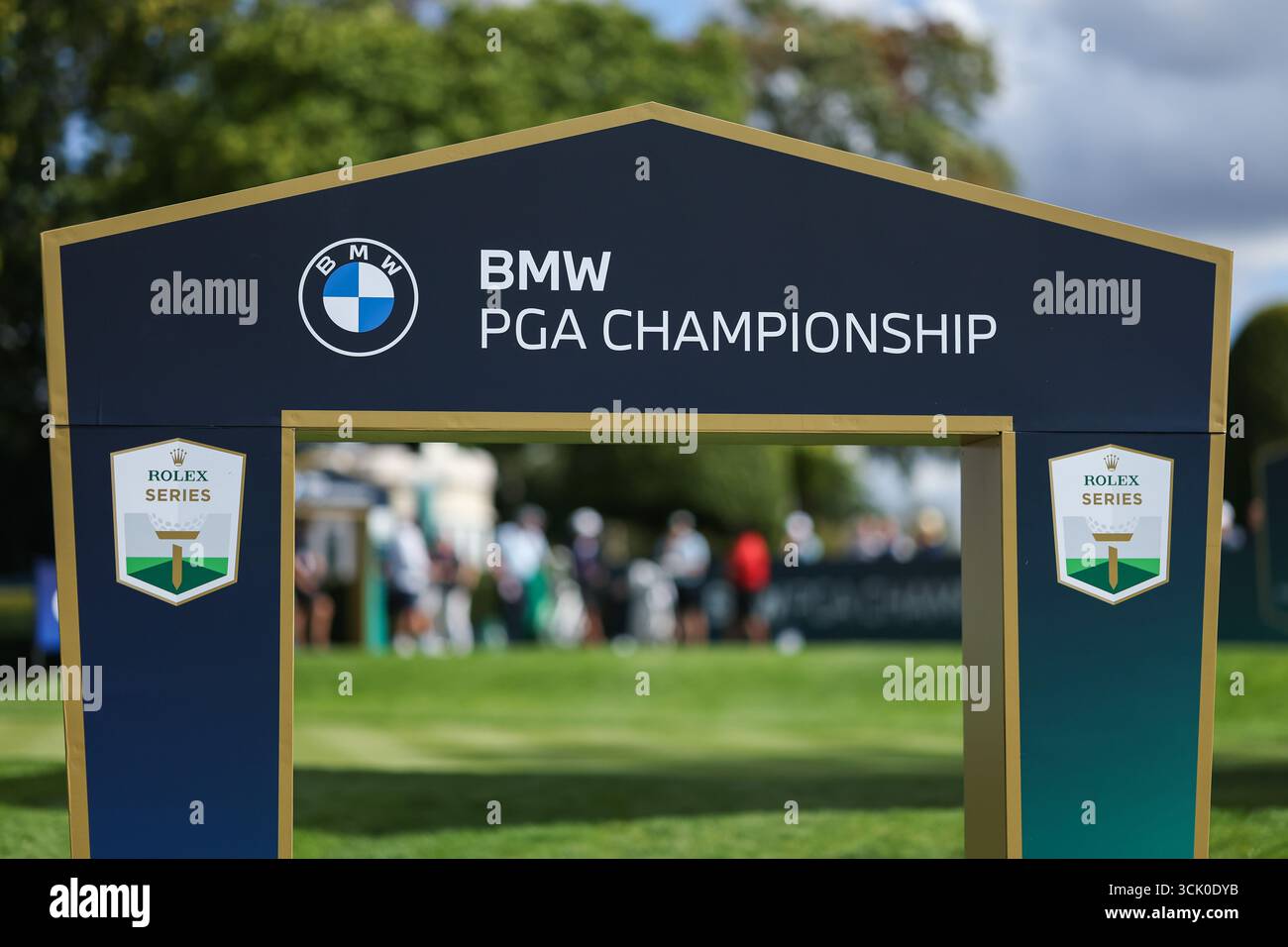9th September 2025; Wentworth Club, London, England; The BMW PGA Championship Golf Practice Day ...