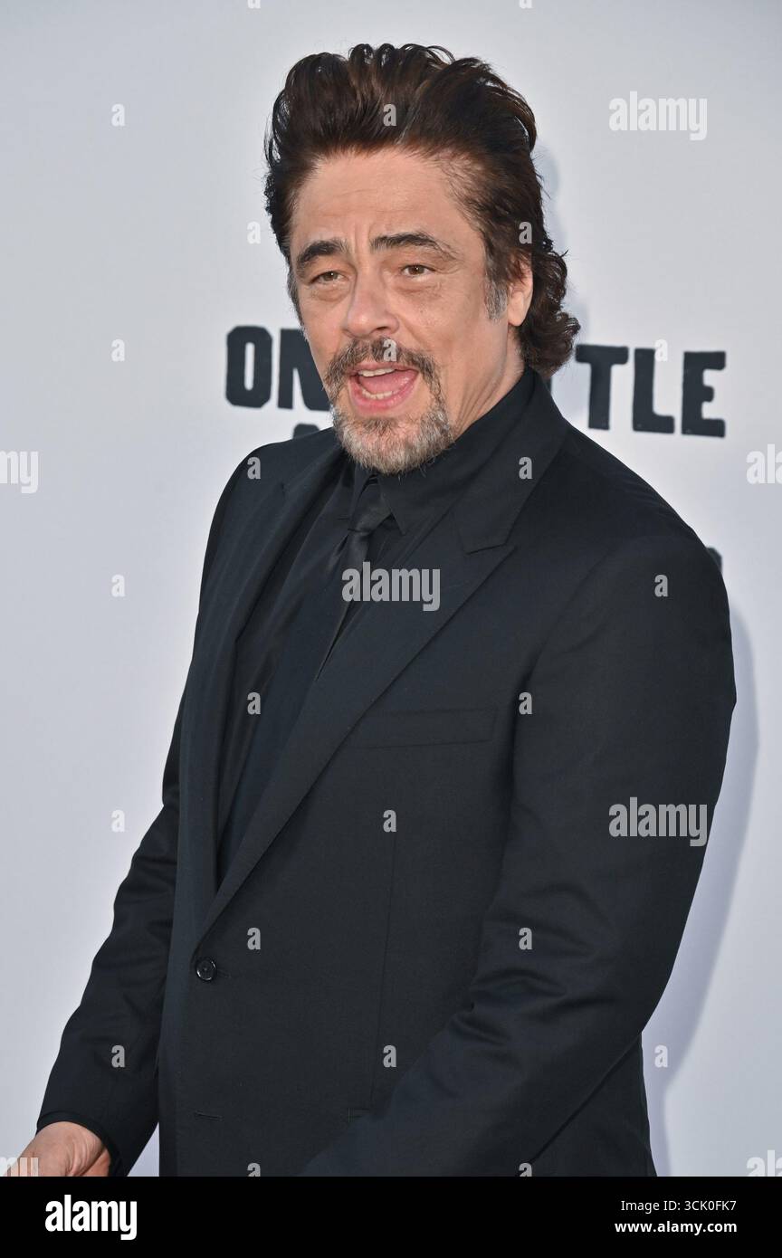 Benicio del Toro at arrivals for ONE BATTLE AFTER ANOTHER Premiere, TCL ...
