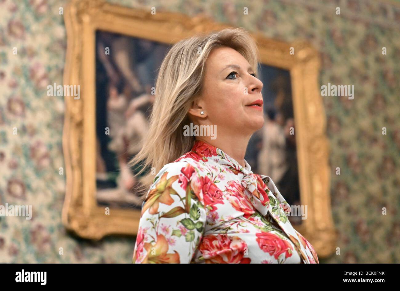 Director of the Information and Press Department of the Russian Foreign Ministry Maria Zakharova ...