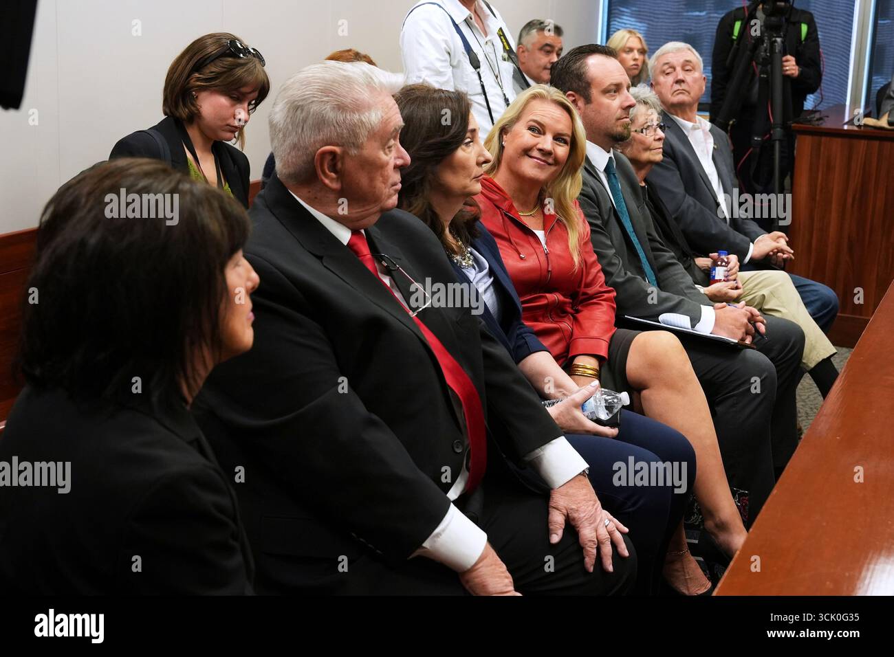 Marian Sheridan, from left, Clifford Frost, Amy Facchinello, Meshawn ...