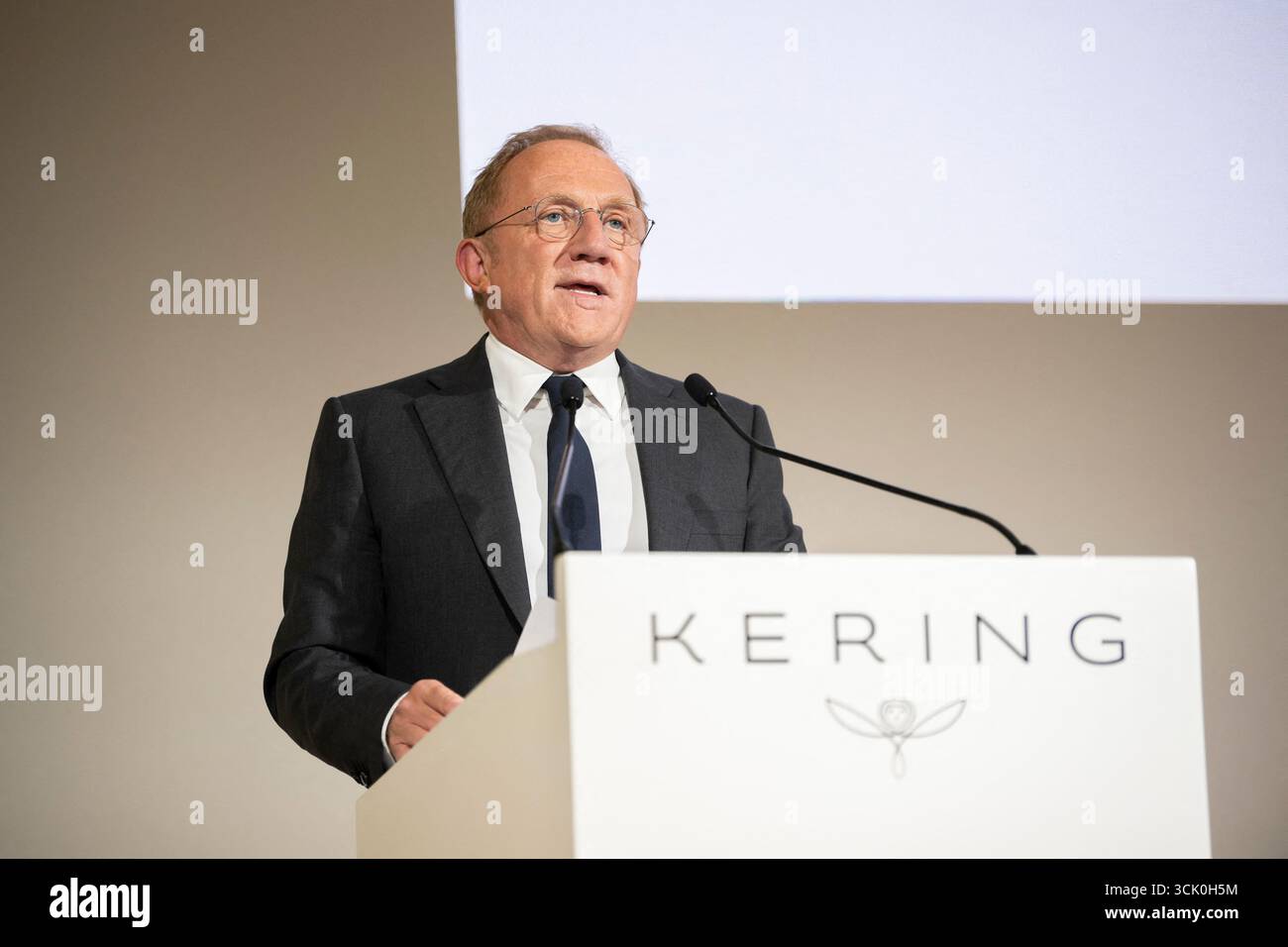 Kering board chairman Francois-Henri Pinault during the group ...