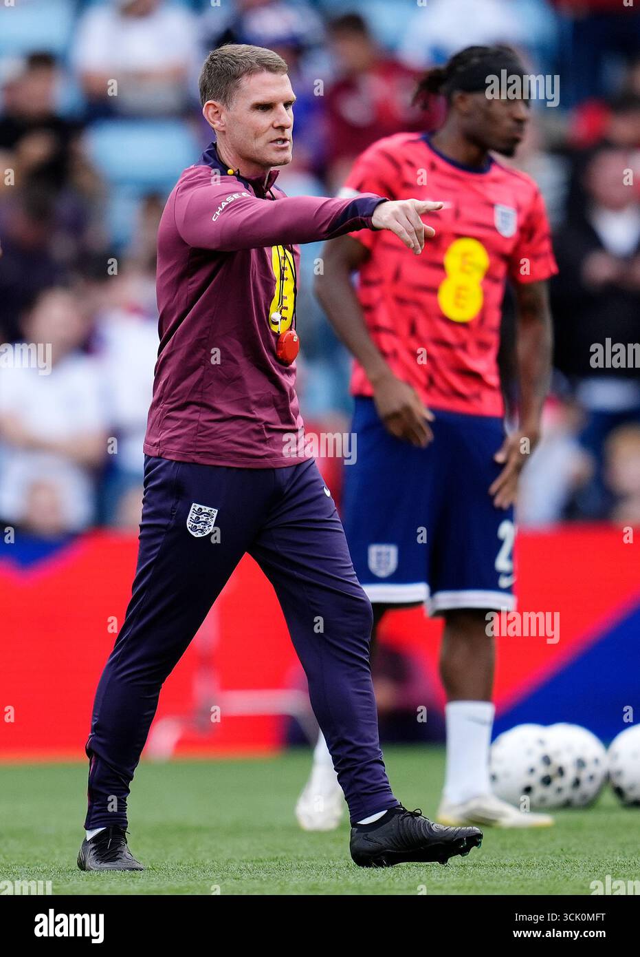 England assistant manager Anthony Barry before the 2026 FIFA World Cup ...