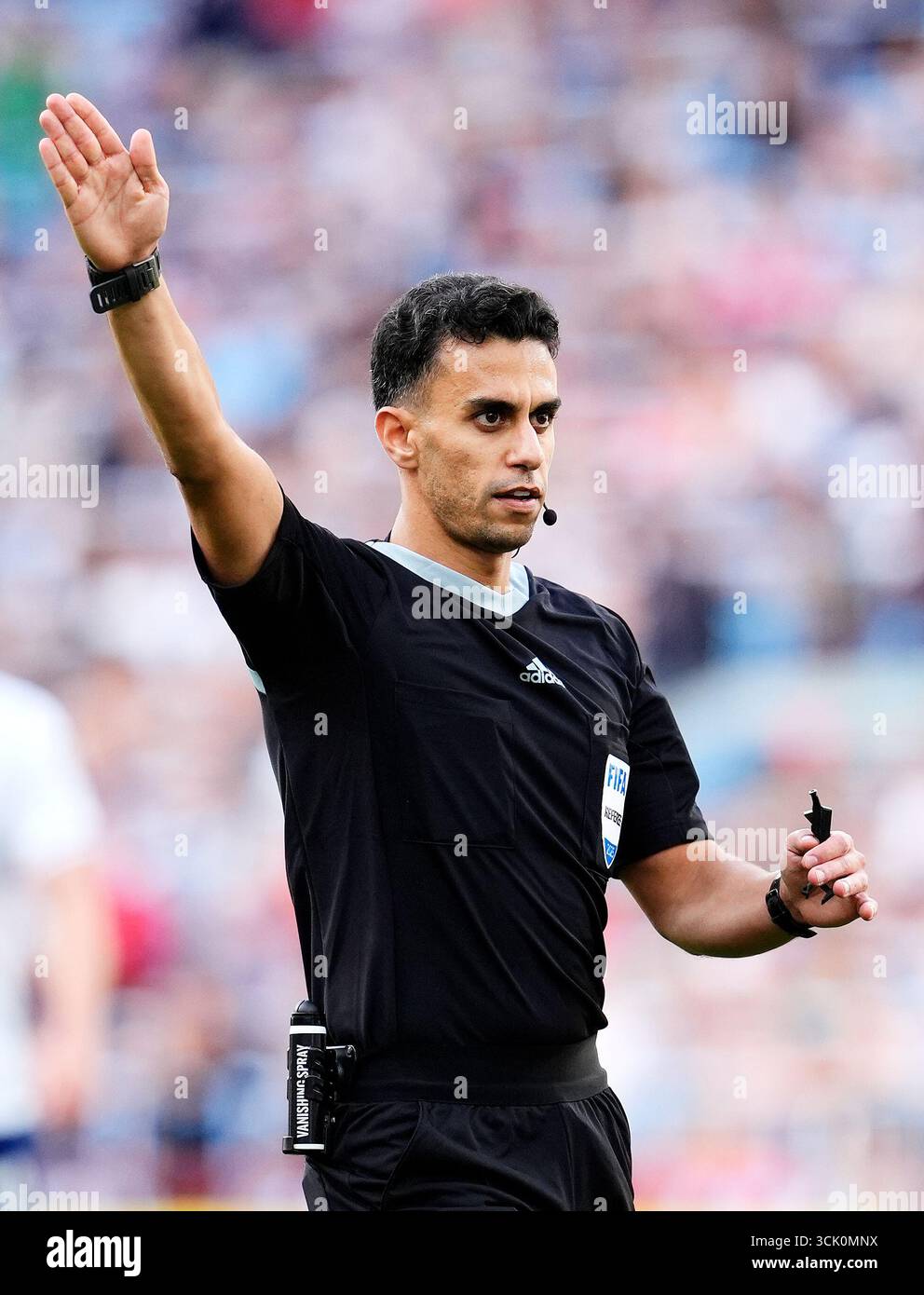Referee Mohammed Al Emara during the 2026 FIFA World Cup Qualifying ...