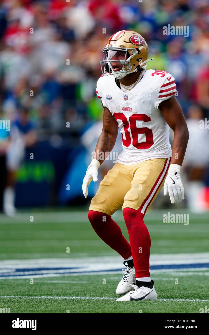San Francisco 49ers safety Marques Sigle (36) gets set during an NFL ...